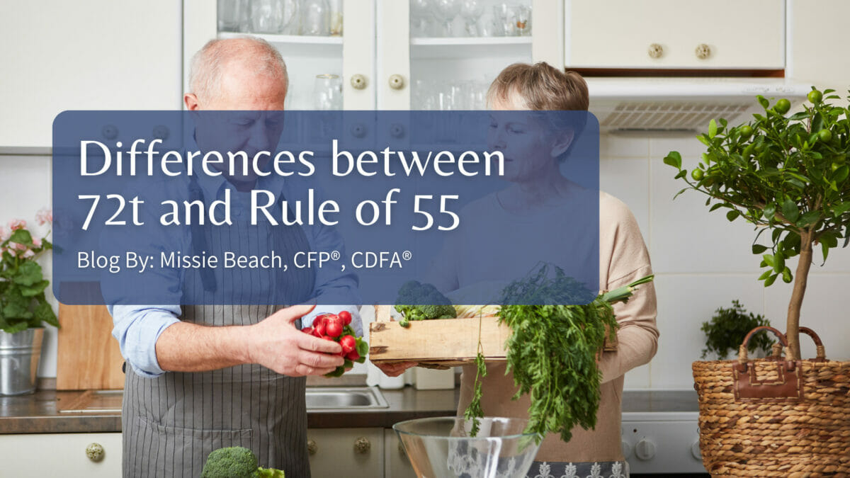 72t and Rule of 55 Differences